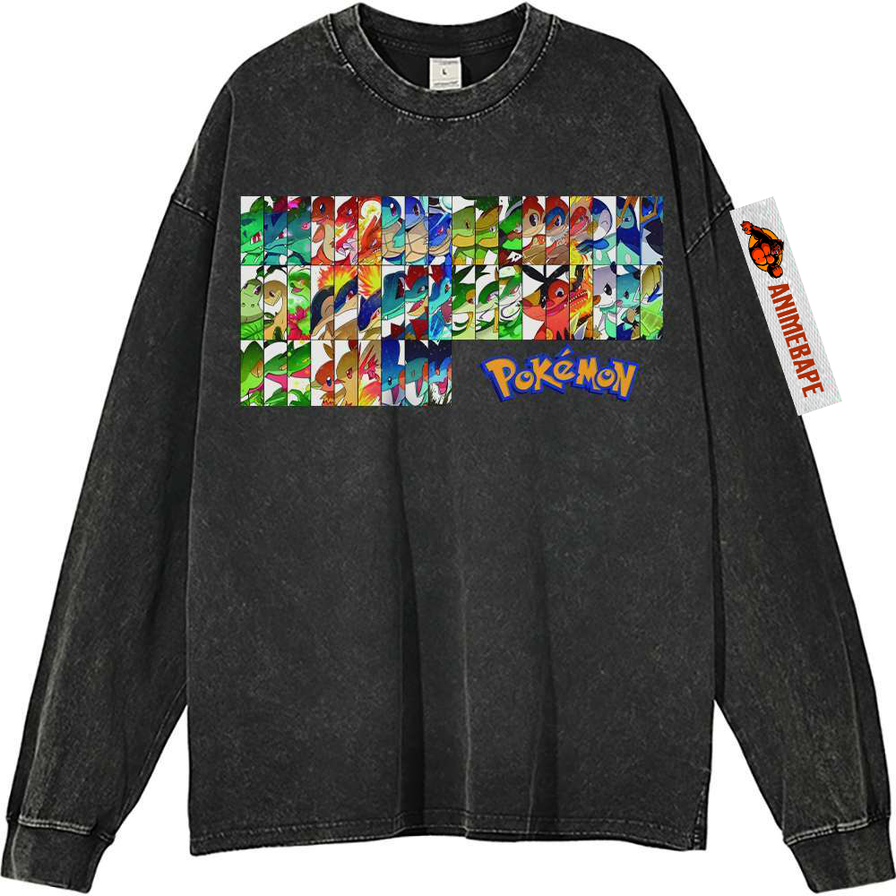 Vintage Pokemon Anime Sweatshirt for Men and Women - AnimeBape