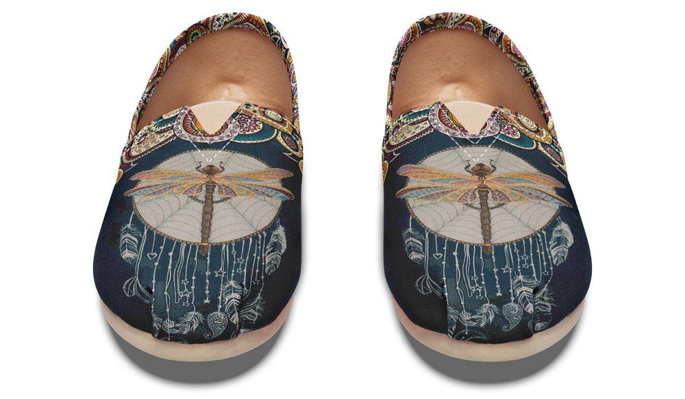 DREAM DRAGONFLY Tomu Canvas Shoes - AnimeBape