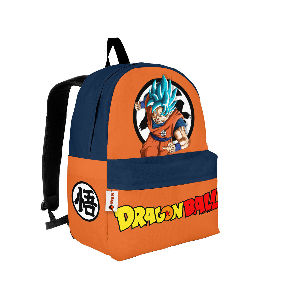 Kids School Backpack Goku Blue School Bag Dragon Ball Z - AnimeBape
