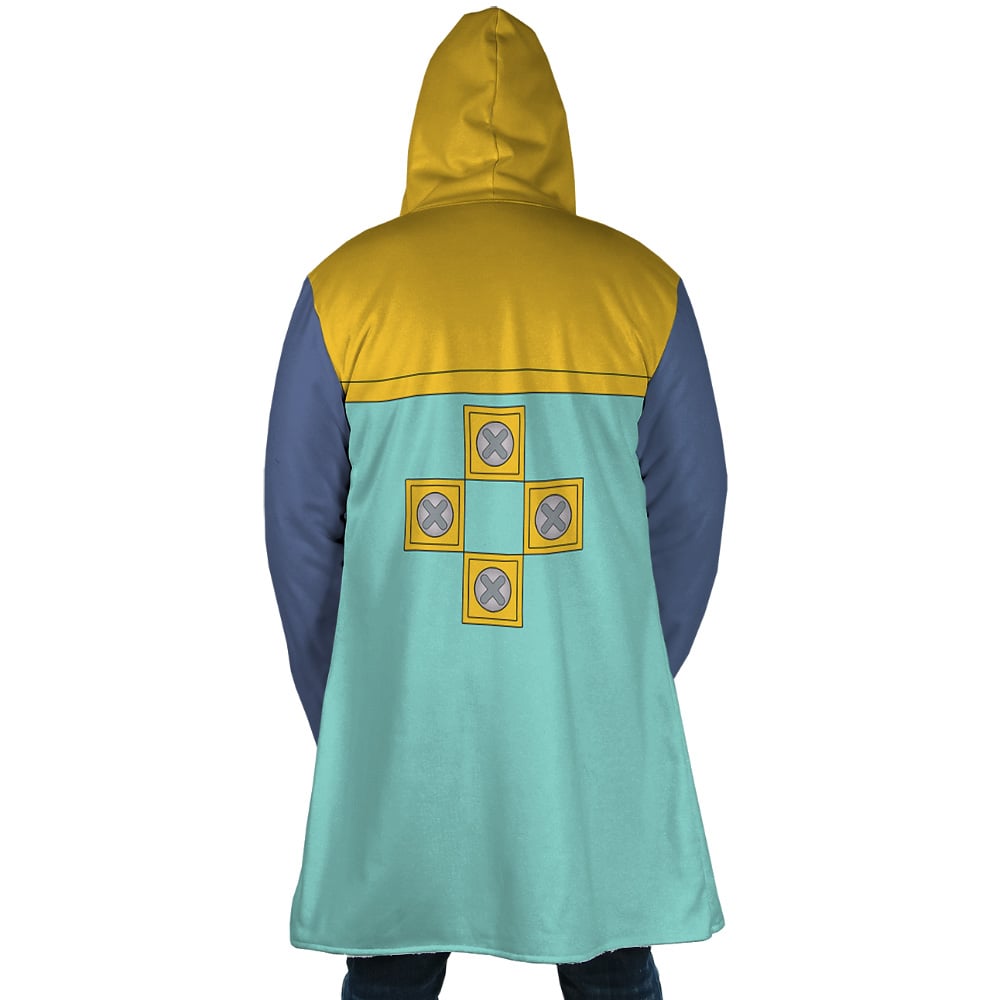 Harlequin Coat Seven Deadly Sins Hooded Cloak Coat - AnimeBape