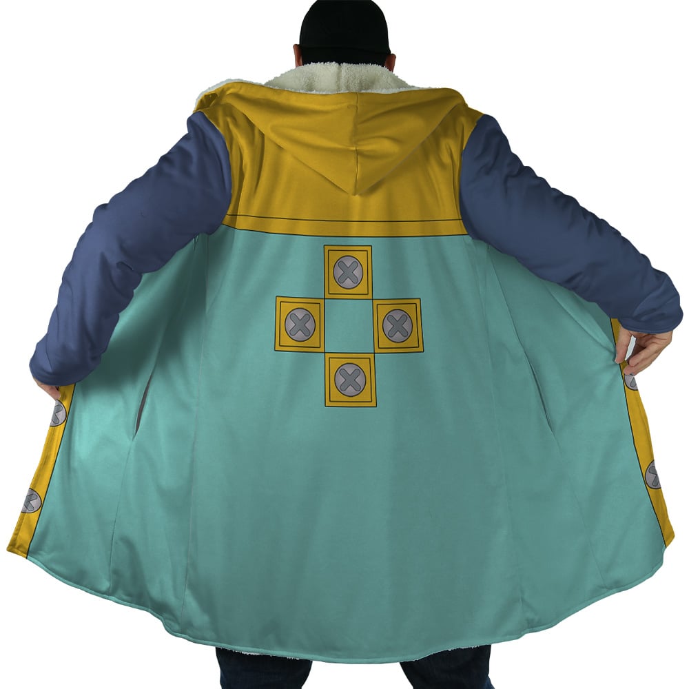 Harlequin Coat Seven Deadly Sins Hooded Cloak Coat - AnimeBape
