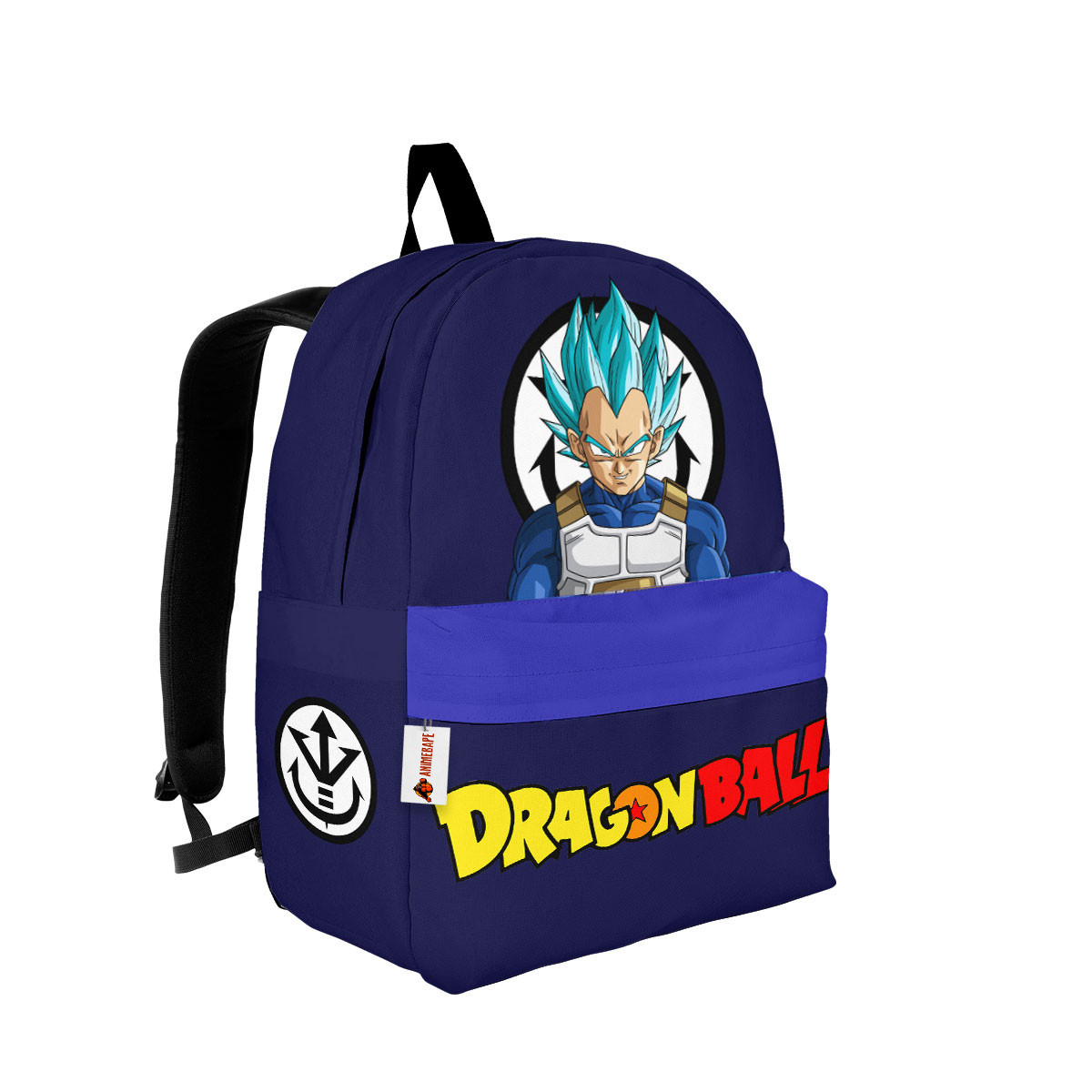 Kids School Backpack Vegeta Blue School Bag Dragon Ball Z - AnimeBape