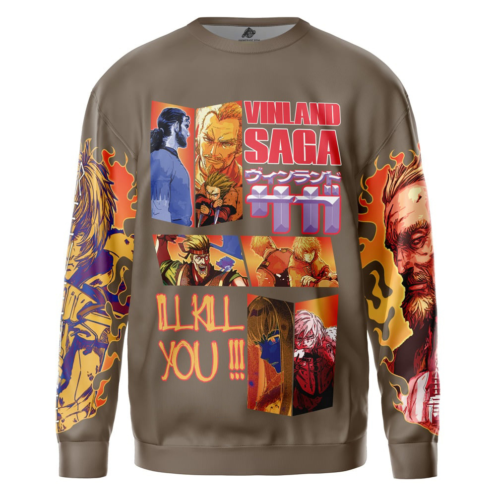 War Arc Vinland Saga Streetwear Sweatshirt - AnimeBape