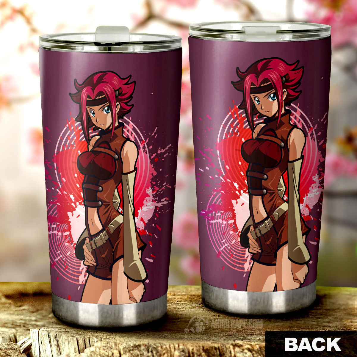 Anime Waifu Girl Kallen Kozuki Code Geass 20 oz Tumbler - AnimeBape
