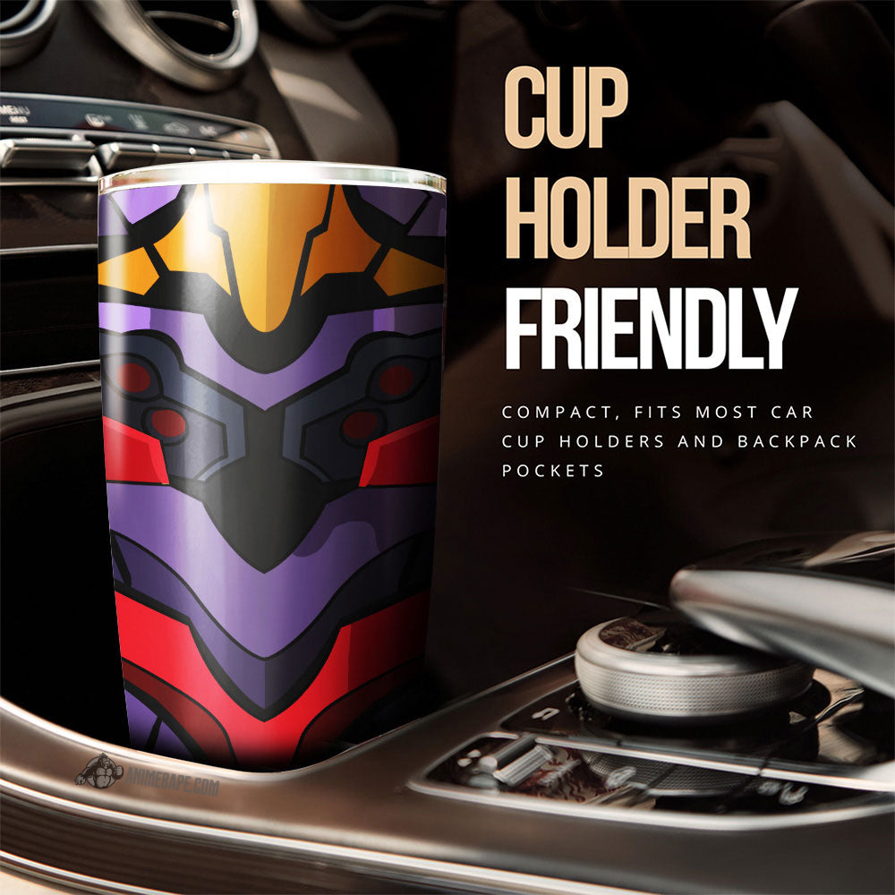 NGE Unit 01 Awakened Neon Genesis Evangelion 20 oz Tumbler - AnimeBape